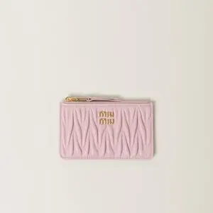 MIU MIU 財布 Oak Small Nappa Leather Wallet | Miu Miu - United States